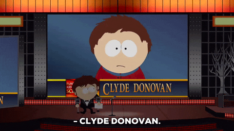 Jimmy Valmer Clyde Donovan GIF by South Park - Find & Share on GIPHY