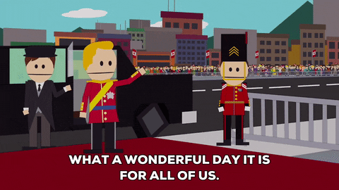 Waving Canadian GIF by South Park - Find & Share on GIPHY