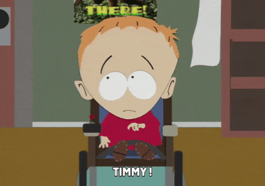Timmy Burch Screaming GIF by South Park - Find & Share on GIPHY
