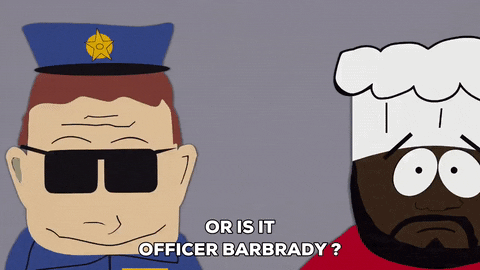Police Officer Barbrady GIF by South Park - Find & Share on GIPHY