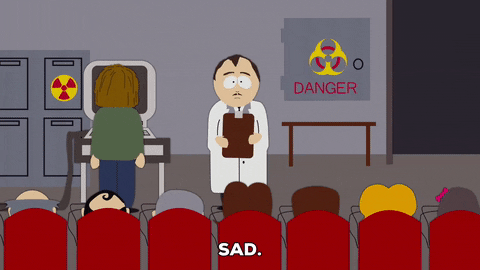Sad Experiment GIF by South Park - Find & Share on GIPHY