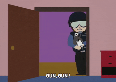 Gun Bunny GIF by South Park - Find & Share on GIPHY