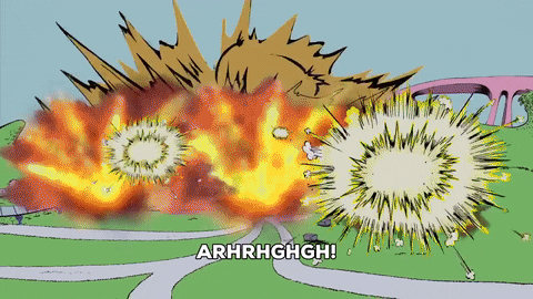 Explosion Destruction GIF by South Park - Find & Share on GIPHY