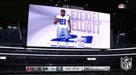 Dallas Cowboys Jumbotron GIF by NFL - Find & Share on GIPHY