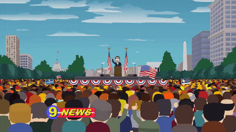 Crowd Cheering GIF by South Park - Find & Share on GIPHY