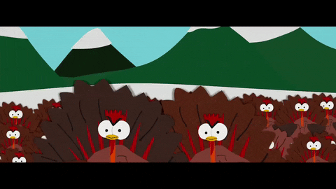 Attack Thanksgiving GIF by South Park - Find & Share on GIPHY
