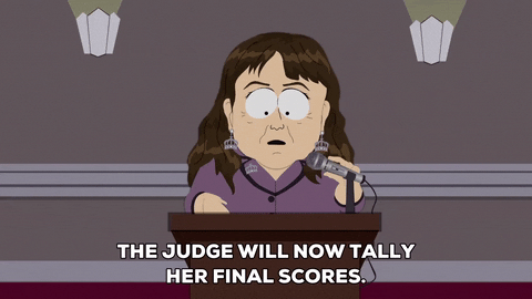 Judge Scores GIF by South Park - Find & Share on GIPHY