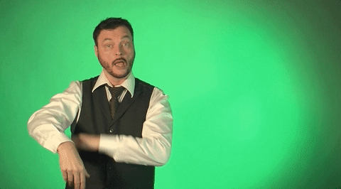 Sign Language Midnight GIF by Sign with Robert - Find & Share on GIPHY