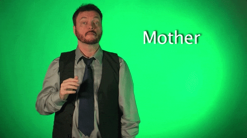 Sign Language Mom GIF by Sign with Robert - Find & Share on GIPHY
