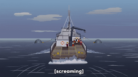 Boat Screaming GIF by South Park - Find & Share on GIPHY