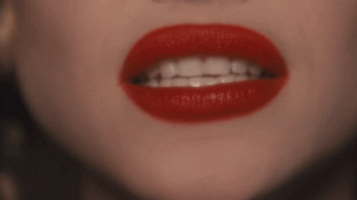 Lips Smoke Tumblr Gif