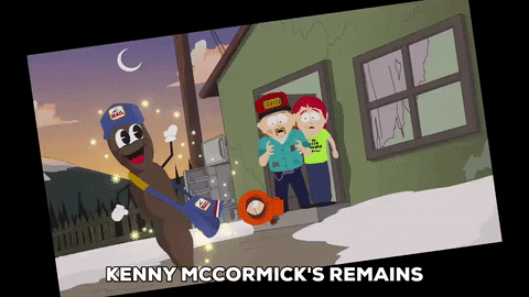 Happy Kenny Mccormick GIF by South Park - Find & Share on GIPHY