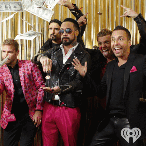 Backstreet Boys GIF by iHeartRadio - Find & Share on GIPHY