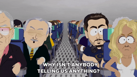 Passengers Airplane Seats GIF by South Park - Find & Share on GIPHY