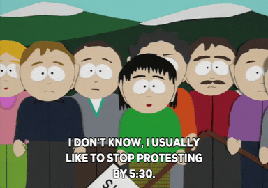 Crowd Protest GIF by South Park - Find & Share on GIPHY