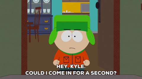 Scared Kyle Broflovski GIF by South Park - Find & Share on GIPHY