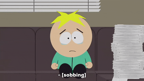 Butters Stotch Crying GIF by South Park - Find & Share on GIPHY