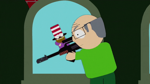 Gun Mr. Herbert Garrison GIF by South Park - Find & Share on GIPHY