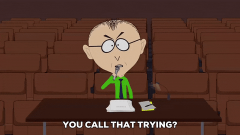 Angry Mr. Mackey GIF by South Park - Find & Share on GIPHY