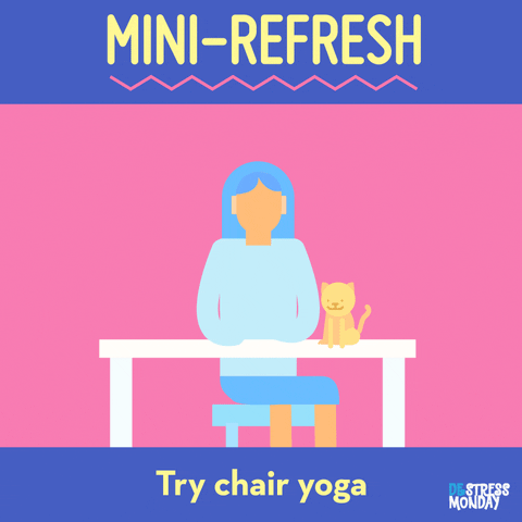 Yoga GIF by DeStress Monday - Find & Share on GIPHY