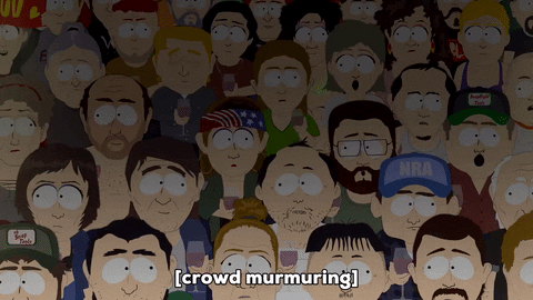 Confused Crowd GIF by South Park - Find & Share on GIPHY