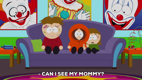 Scared Kenny Mccormick GIF by South Park - Find & Share on GIPHY