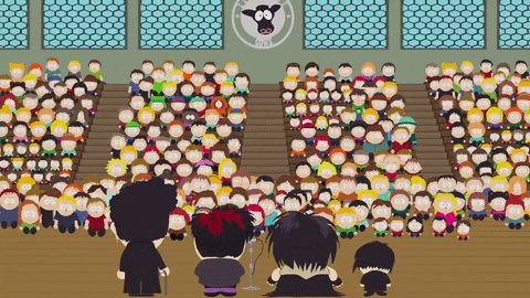 Meeting Announcing GIF by South Park - Find & Share on GIPHY