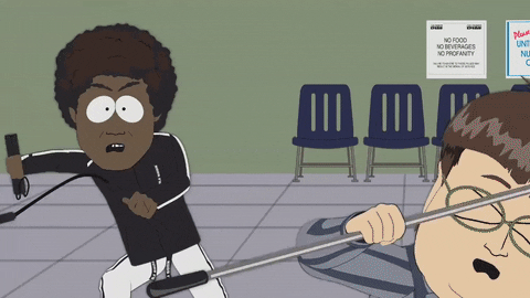 Ninja Kicking GIF by South Park - Find & Share on GIPHY