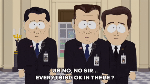 Secret Service Questioning GIF by South Park - Find & Share on GIPHY