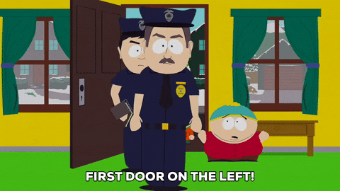 Eric Cartman Police GIF by South Park - Find & Share on GIPHY