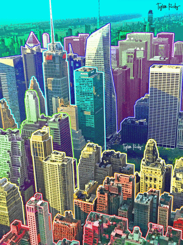 Changing New York GIF by Tyler Resty - Find & Share on GIPHY