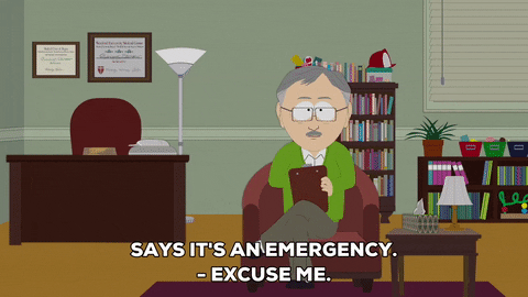 Telephone Emergency GIF by South Park - Find & Share on GIPHY