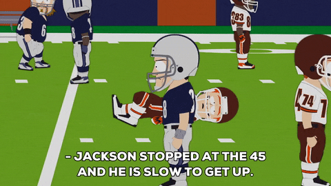Football Falling GIF by South Park - Find & Share on GIPHY