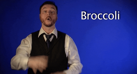 Sign Language Broccoli GIF by Sign with Robert - Find & Share on GIPHY