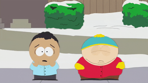 Scared Eric Cartman GIF by South Park - Find & Share on GIPHY