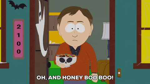 Honey Boo Boo Halloween GIF by South Park - Find & Share on GIPHY