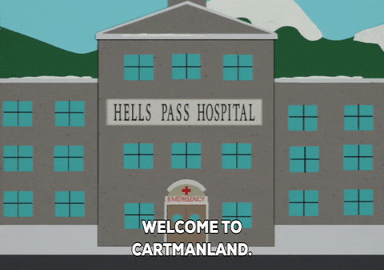 Hells Pass Hospital GIF by South Park - Find & Share on GIPHY