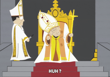 Pope GIF by South Park - Find & Share on GIPHY