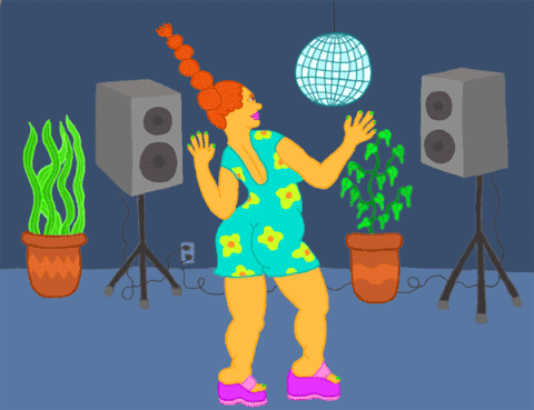 Party Club GIF by Annie Gugliotta - Find & Share on GIPHY