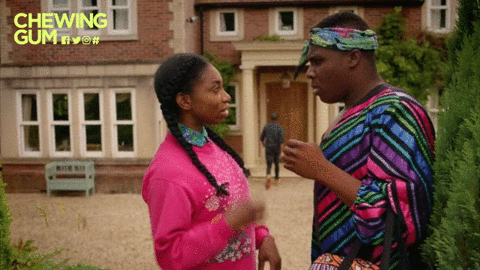 Michaela Coel Netflix Gif By Chewing Gum Gif - Find & Share on GIPHY