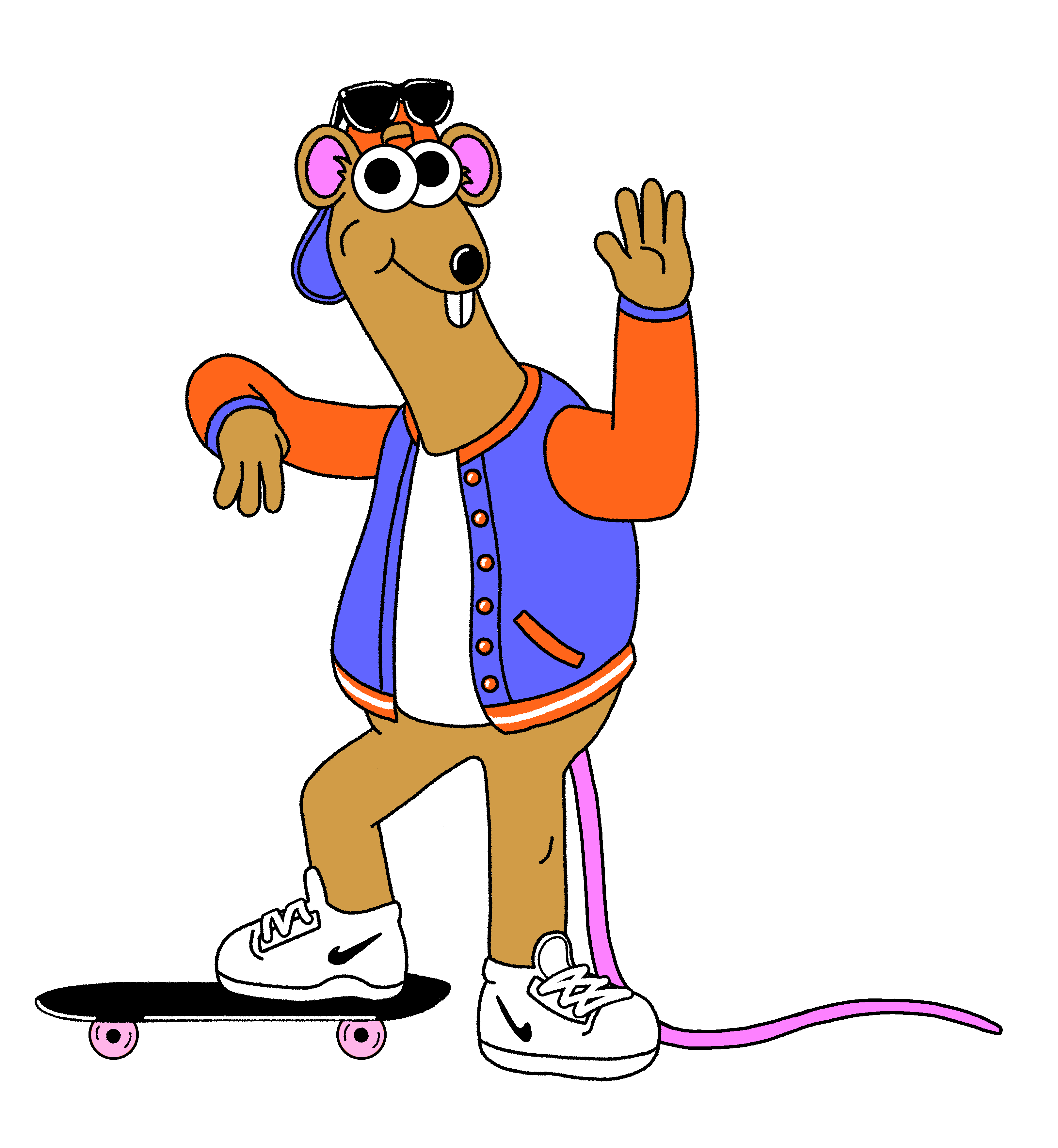 Wave Hello Sticker By Studios Sticker for iOS & Android | GIPHY