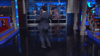 Stephen Colbert Dancing GIF by The Late Show With Stephen Colbert ...