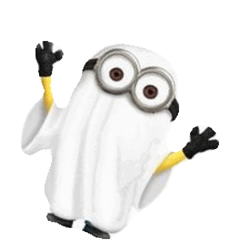 Minions Boo Sticker by imoji for iOS & Android | GIPHY