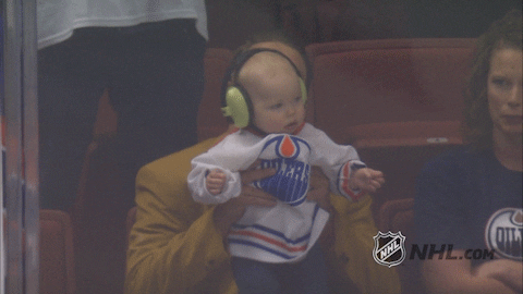 Ice Hockey Oilers Baby GIF by NHL - Find & Share on GIPHY