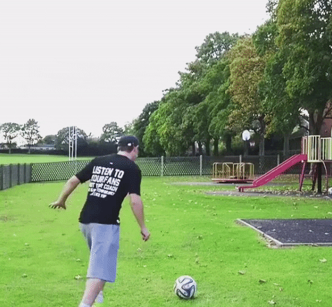 Trick Shot Soccer GIF by Tomas Ferraro, Sports Editor - Find & Share on ...