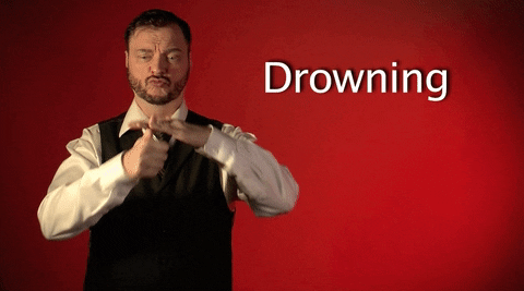 Drowning Sign Language GIF by Sign with Robert - Find & Share on GIPHY