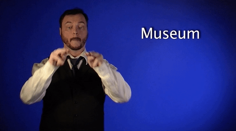 Sign Language Museum GIF by Sign with Robert - Find & Share on GIPHY