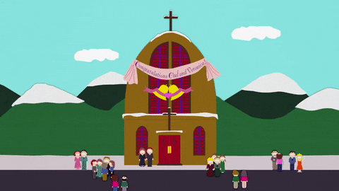Church Gathering GIF by South Park - Find & Share on GIPHY