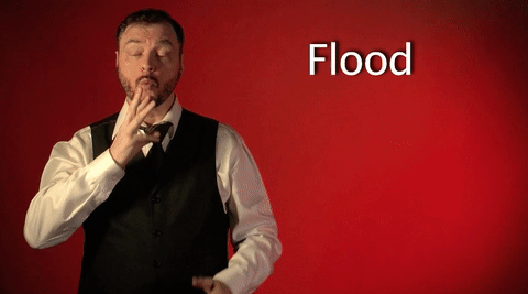 Sign Language Flood GIF by Sign with Robert - Find & Share on GIPHY