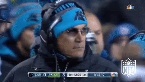 Carolina Panthers Football GIF by NFL - Find & Share on GIPHY